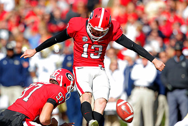 Report: Georgia kicker Marshall Morgan charged with BUI - Sports ...