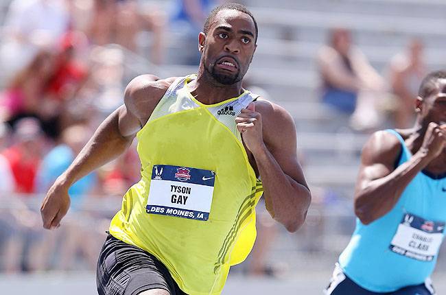 Tyson Gay wins 200 at nationals with season-leading time - Sports ...