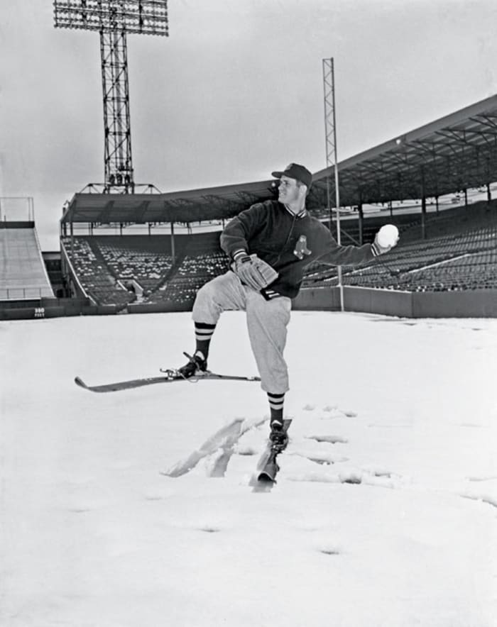 Baseball in the Snow - Sports Illustrated