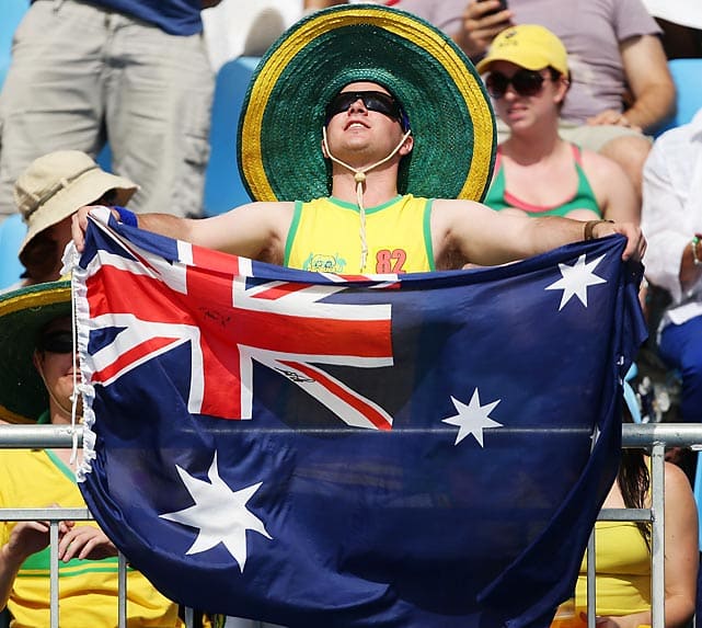 Fans at the Australian Open - Sports Illustrated