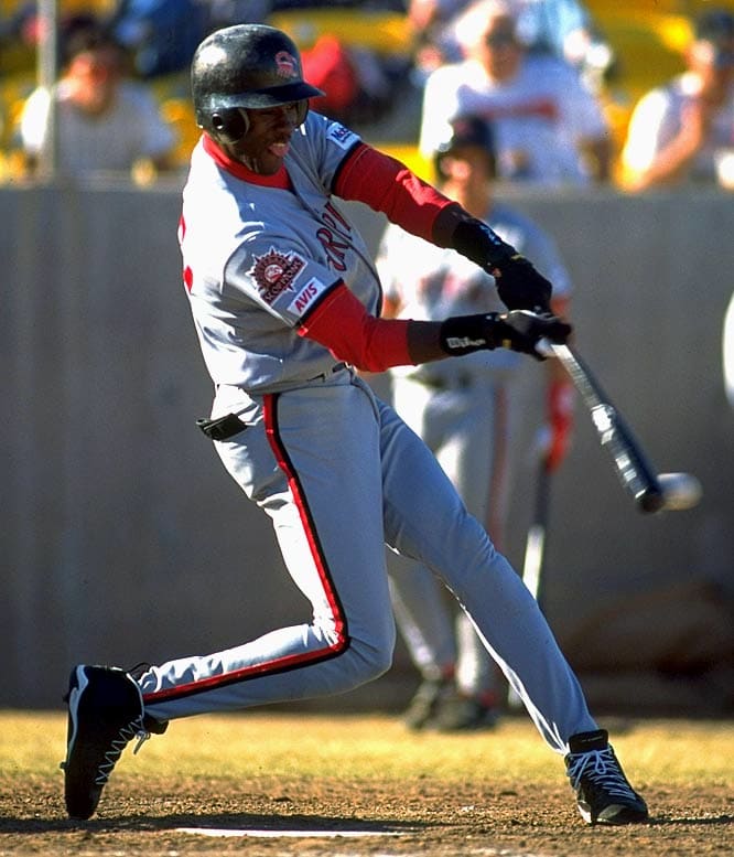 Michael Jordan Playing Baseball - Sports Illustrated