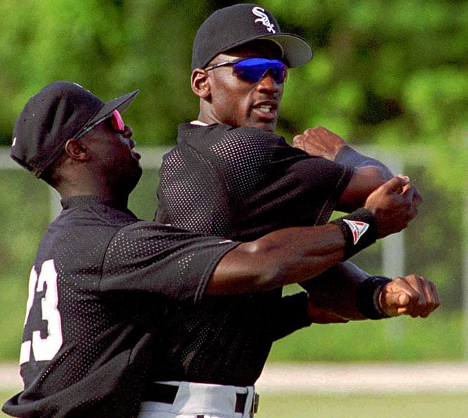 Michael Jordan Playing Baseball - Sports Illustrated