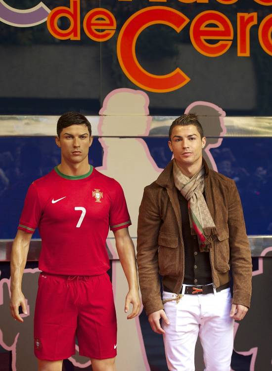 Cristiano Ronaldo Unveils His Latest Wax Likeness - Sports Illustrated