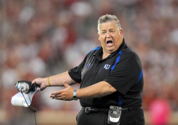 Kansas coach Charlie Weis: 'There's validity' in Bob Stoops' SEC ...