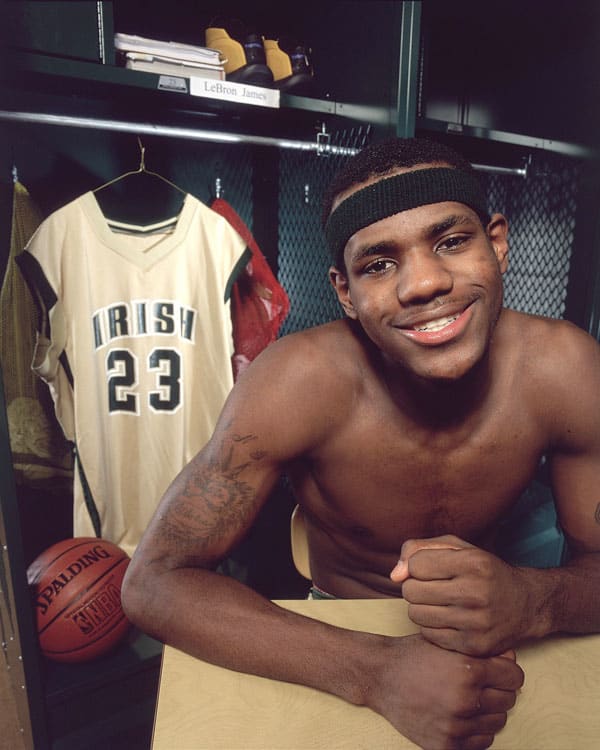 LeBron James in High School - Sports Illustrated
