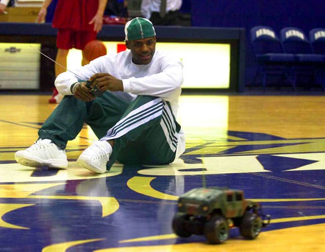 LeBron James in High School - Sports Illustrated