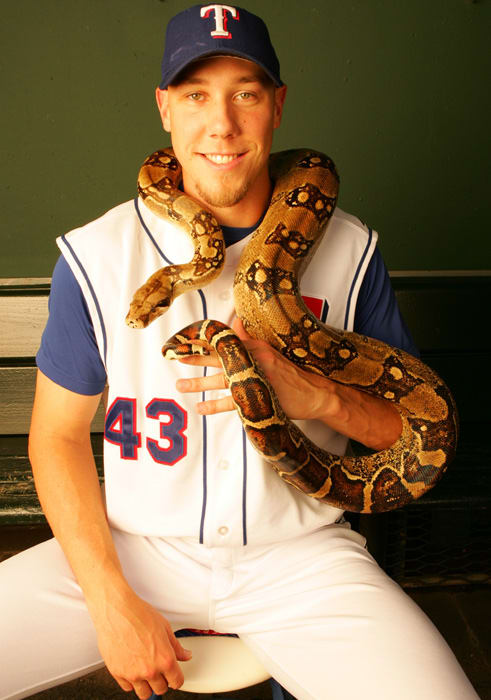 Athletes With Snakes - Sports Illustrated