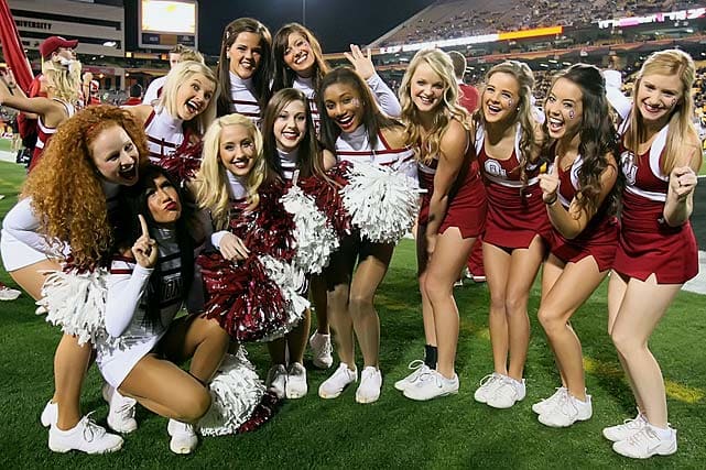 College Bowl Cheerleaders - Sports Illustrated