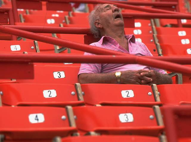 Sleeping in the Stands - Sports Illustrated