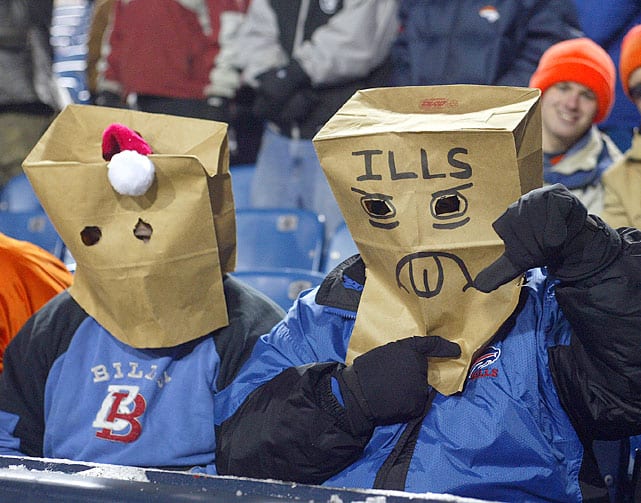 Fans With Bags Over Their Heads - Sports Illustrated