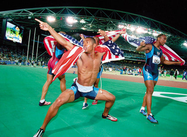 Athletes With the American Flag - Sports Illustrated