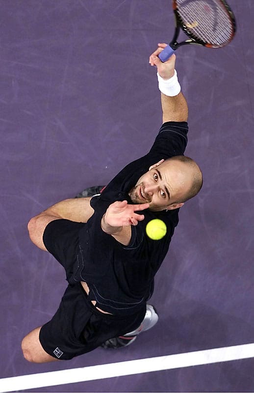 Iconic Photos of Andre Agassi - Sports Illustrated