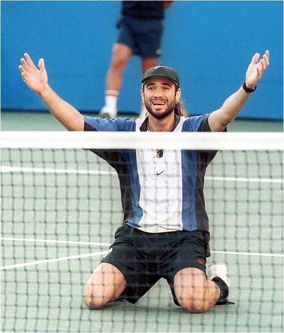 Andre Agassi's Career Moments - Sports Illustrated