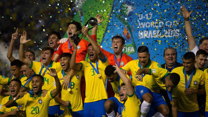 U17 World Cup: Brazil rallies late and beats Mexico to win fourth WC ...