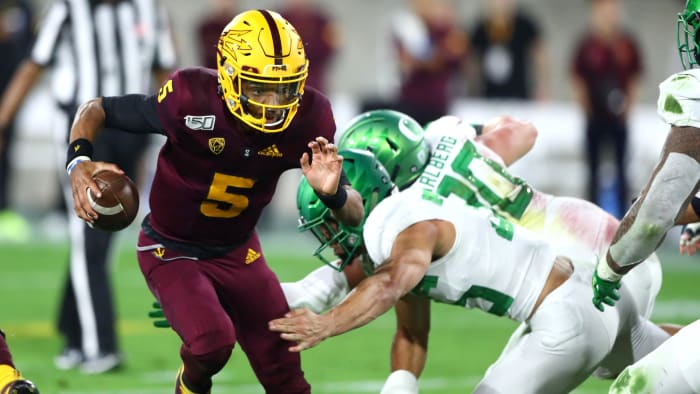 Arizona State vs Oregon: Jayden Daniel leads Sun Devils past Ducks ...