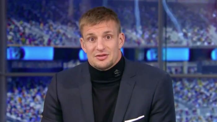 Rob Gronkowski is already must-see TV as FOX studio analyst - Sports ...