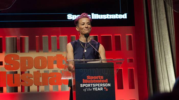 Megan Rapinoe Sportsperson of the Year award speech (video) - Sports ...