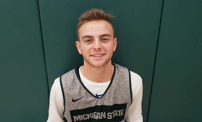 Steven Izzo Thrilled To Be Contributing For The Michigan State Spartans ...