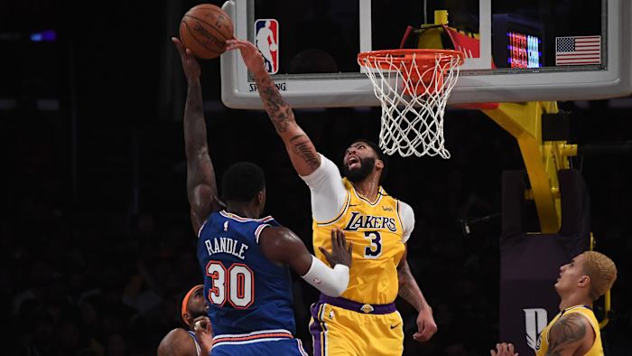 Anthony Davis back injury: MRI shows bruise for Lakers star forward ...