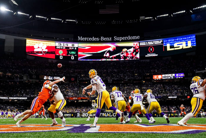 College football national championship 2020 photos: Clemson vs LSU ...