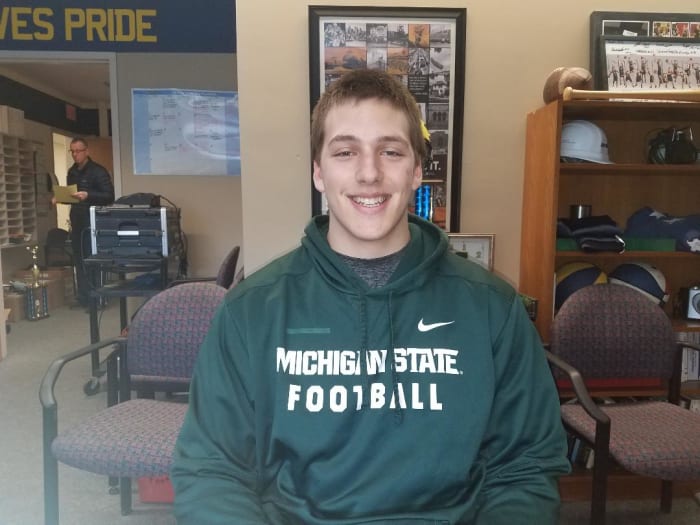 21 MI ATH with MSU Offer; Garrett Dellinger Talks Spartans - Sports ...