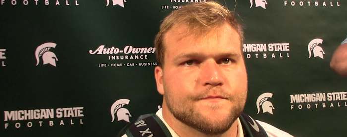 Michigan State head coach Mark Dantonio Quote on Brian Allen - Sports ...