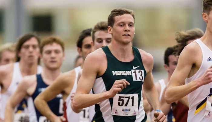 Rhynard, Kostrzewa Stand On Podium At Big Ten Championships - Sports ...