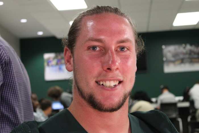 EXCELLENT New Michigan State Football Video: MLB RILEY BULLOUGH at ...