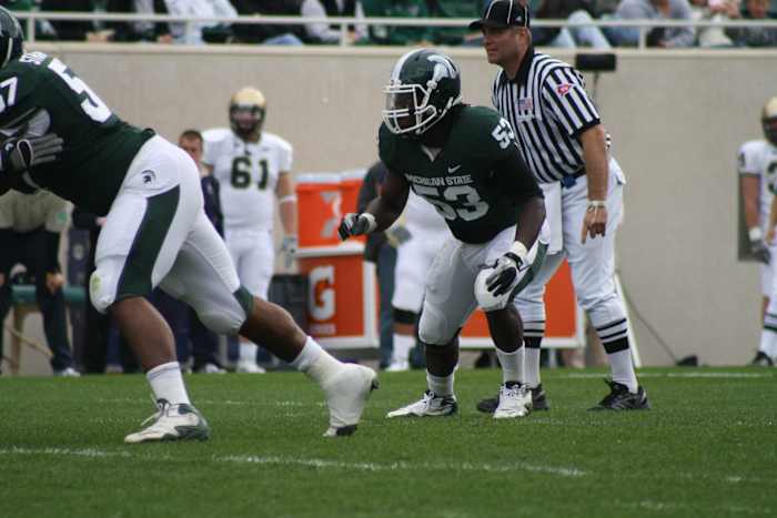 Greg Jones Named Co Defensive Big Ten Player of the Week - Sports ...