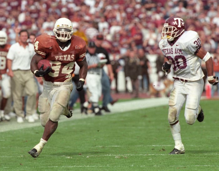Top 25 Players in Big 12 Conference History: No. 4, Texas Longhorns RB ...