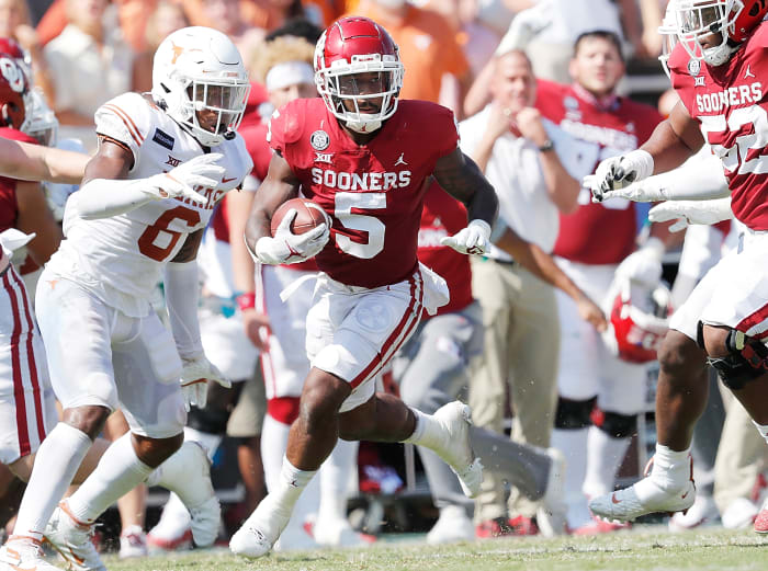 Oklahoma Sooners RB T.J. Pledger waited patiently for breakout against ...