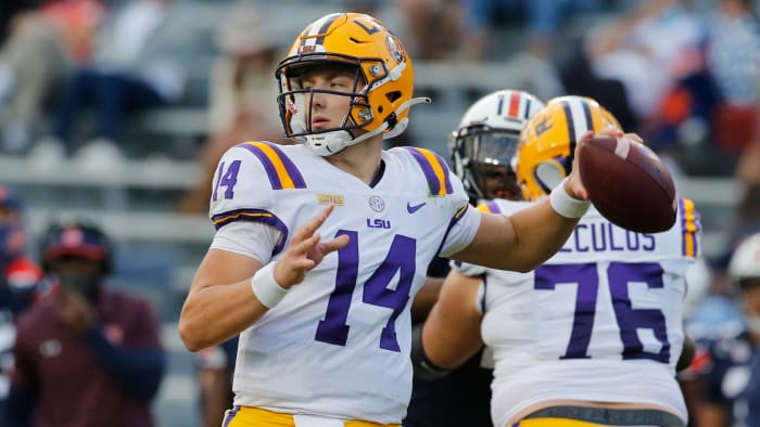 Meet Max Johnson: LSU freshman quarterback with strong football ...