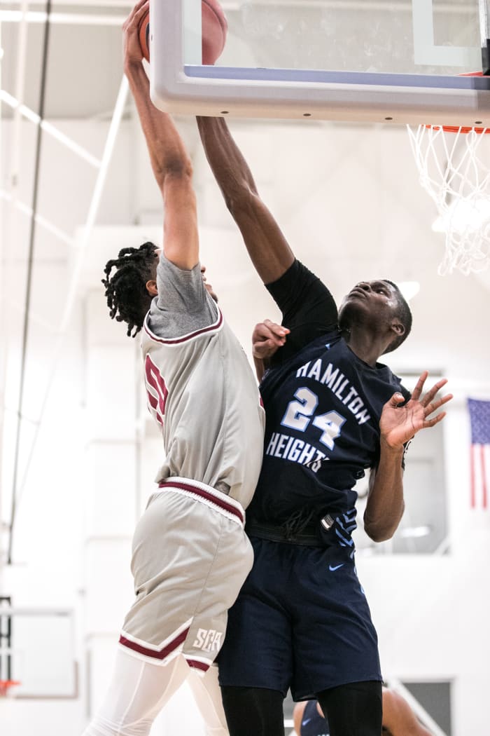 2022 Center Felix Okpara Thrives as an Elite Shot Blocker - SI All-American