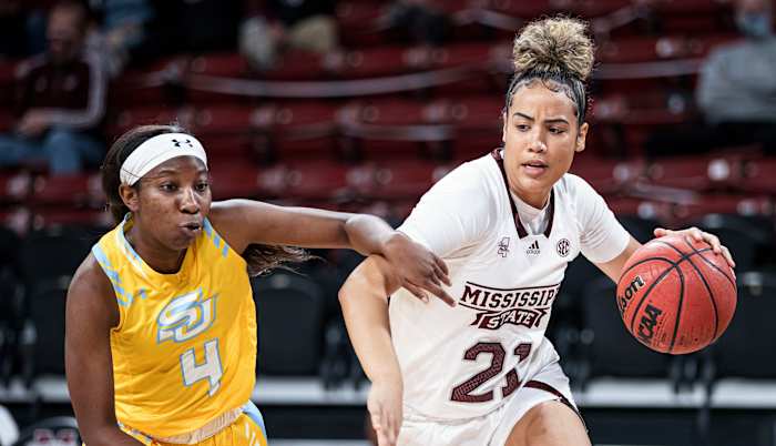All-SEC Freshman Madison Hayes looking to transfer away from ...