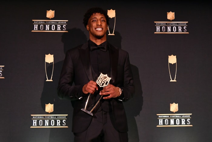 Saints Michael Thomas wins the Offensive Player of the Year Award ... Saints Michael Thomas wins the Offensive Player of the Year Award ...