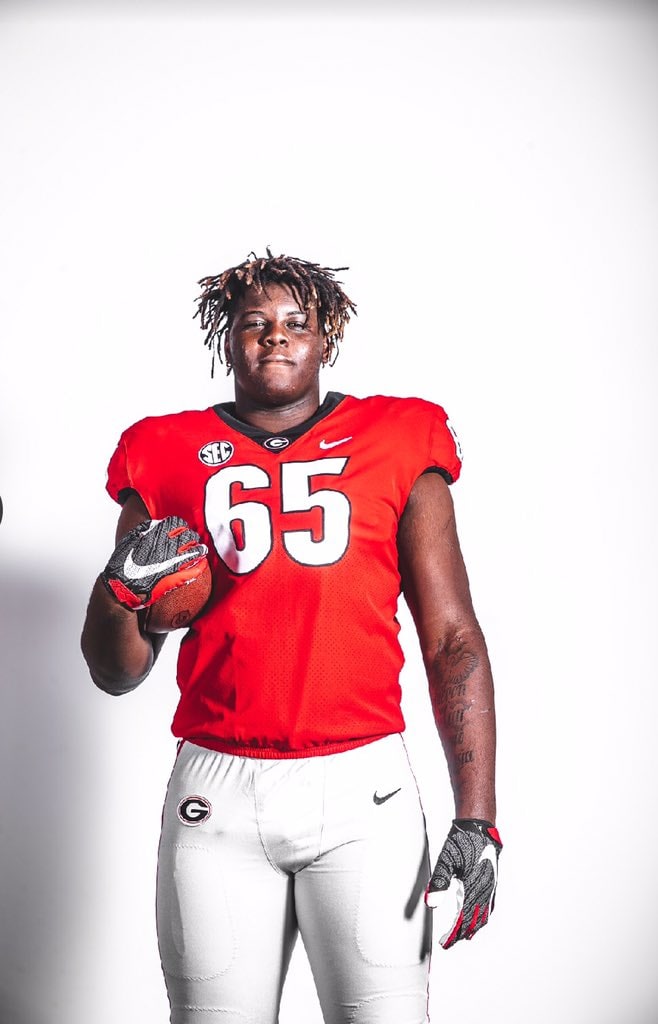Tackle Amarius Mims Commits to Play for Georgia - Sports Illustrated ...