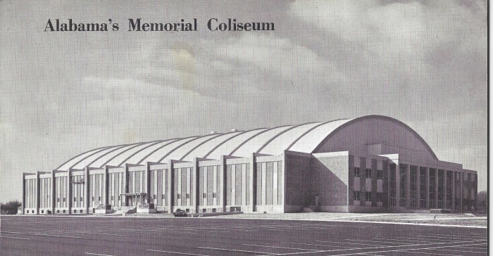Memorial Coliseum-Coleman Coliseum-Alabama basketball arena-concerts ...