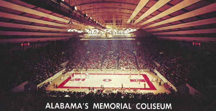 Memorial Coliseum-Coleman Coliseum-Alabama basketball arena-concerts ...
