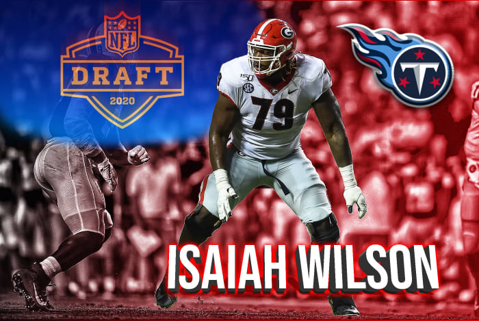 Former Georgia Football OT, Isaiah Wilson Drafted by Tennessee Titans ...