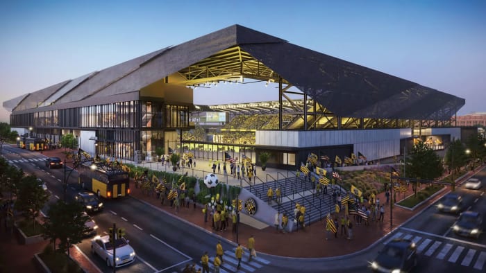 Columbus Crew stadium renderings: New photos for 2021 arena - Sports ...