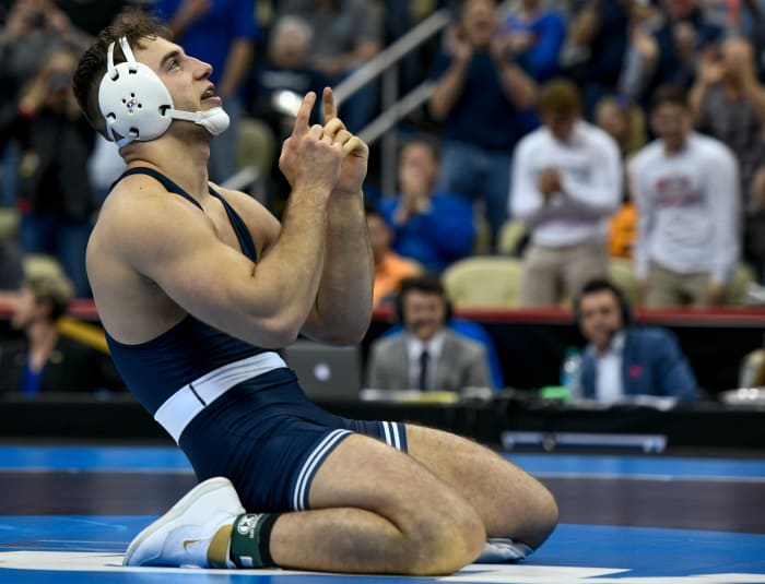 Penn State wrestling: NCAA champs Anthony Cassar, Bo Nickal head to MMA ...