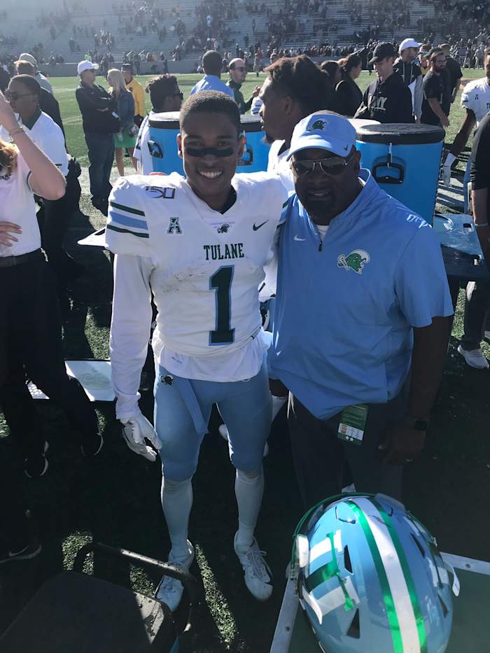 Former Cowboy Richetti Jones and parent of a former Cowboy J.J ...