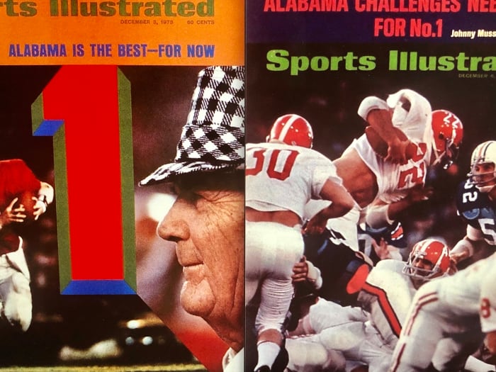 Alabama SI Cover Tournament-Who's Really No. 1?-Johnny Musso-Alabama ...