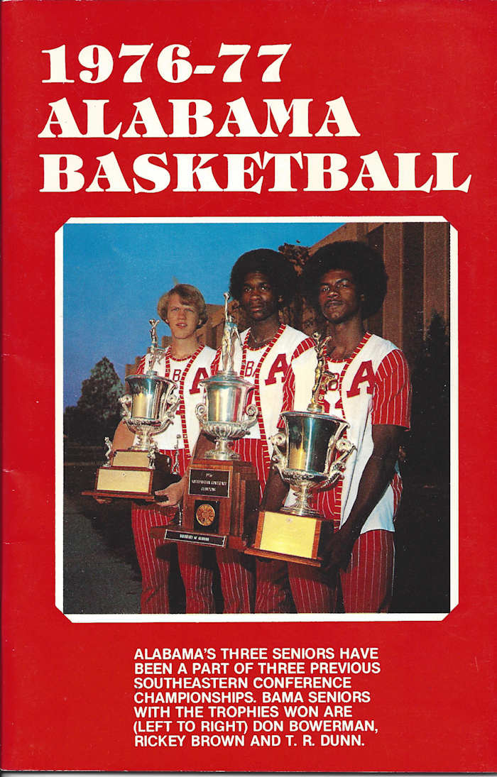 Alabama basketball-Crimson Tide basketball-Reggie King-T.R. Dunn ...