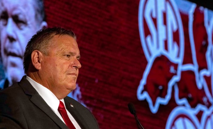 Arkansas's Sam Pittman has found his home with the Razorbacks - Sports ...