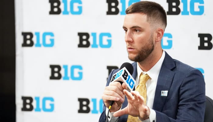 Connor McCaffery Back on the Court, Field - Sports Illustrated Iowa ...