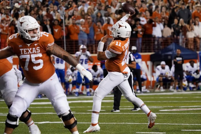 Former Texas Longhorns QB Casey Thompson Enters Transfer Portal For ...