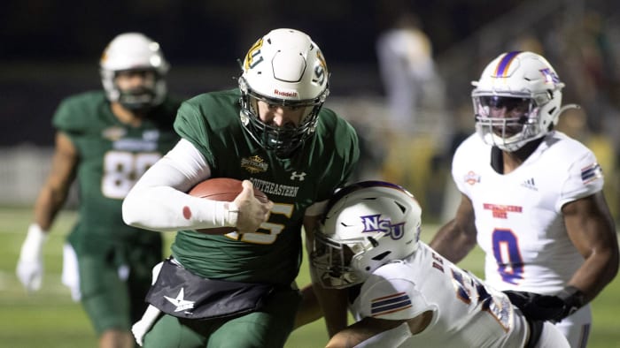 FCS Quarterbacks Aqeel Glass and Cole Kelley Display NFL Skills and ...