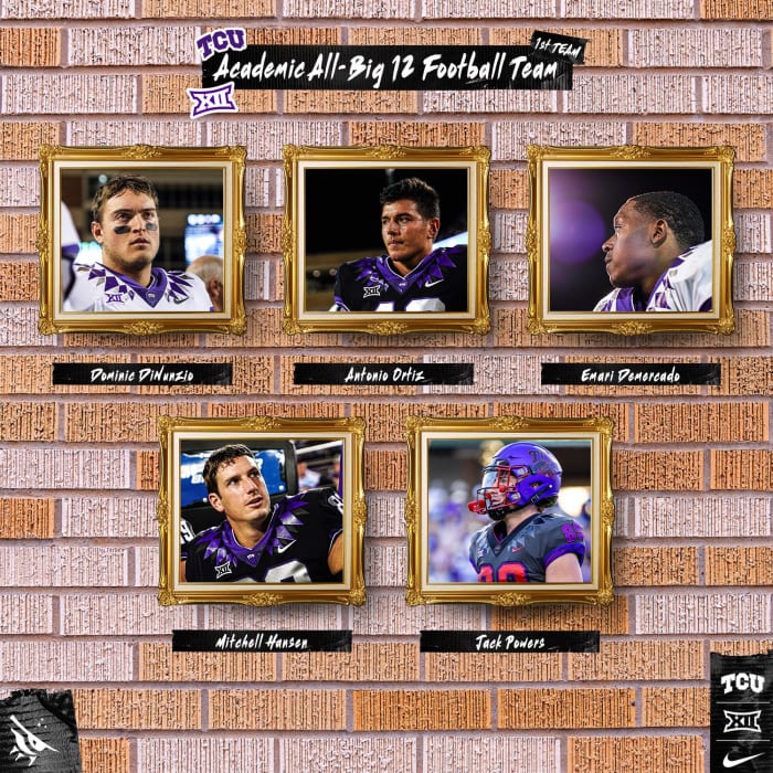 From Toe to Head: TCU Football Demonstrates Academic Excellence ...