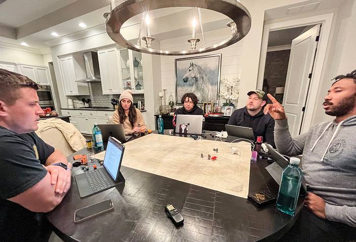 Myles Garrett and (some of) the Cleveland Browns love Dungeons ...